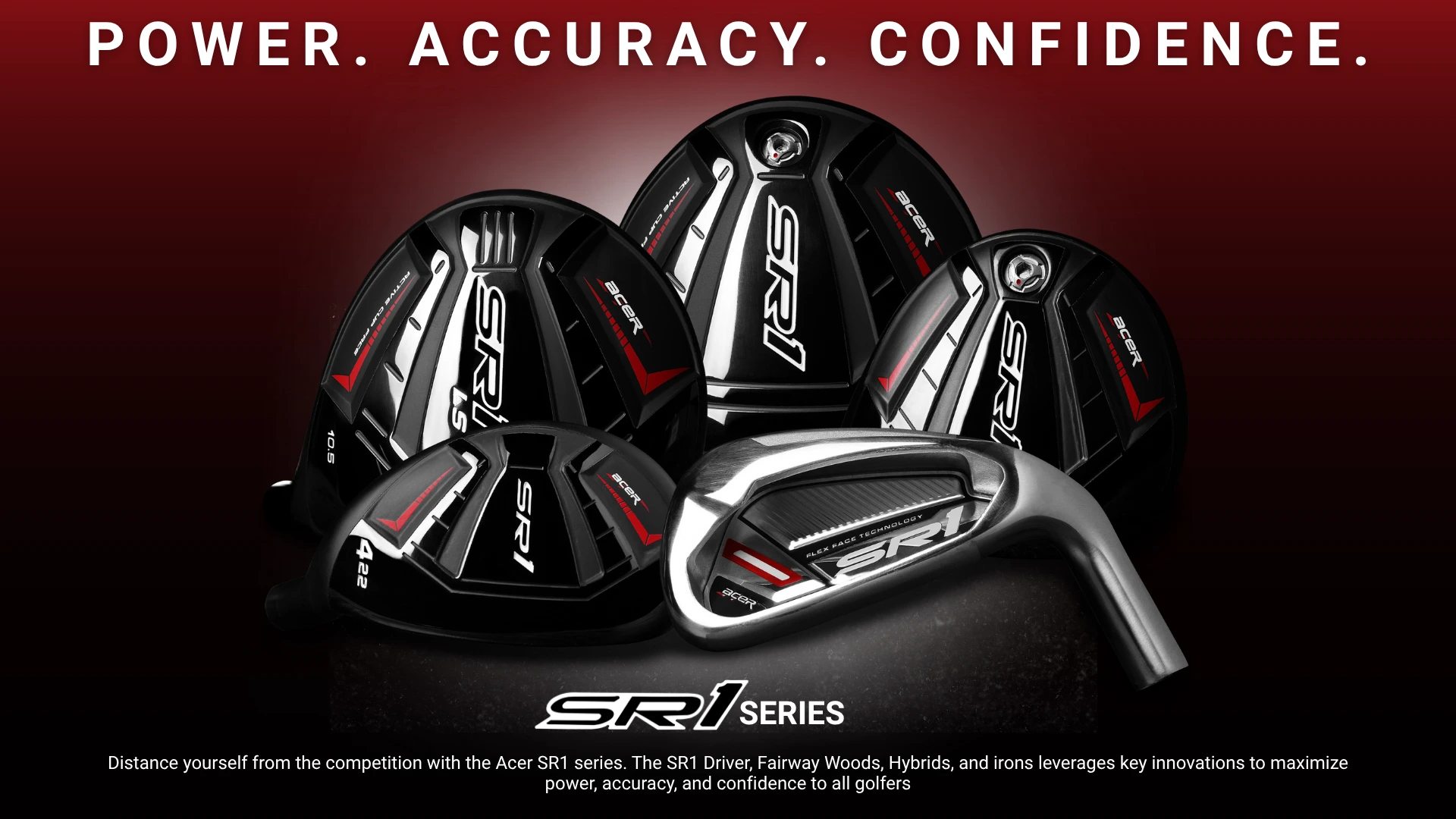 Acer SR1 Golf Club Series | Power, Accuracy & Confidence